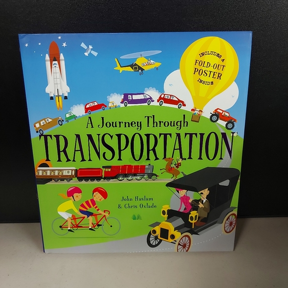 Toys | 3 For 1 A Journey Through Transportation Book | Poshmark